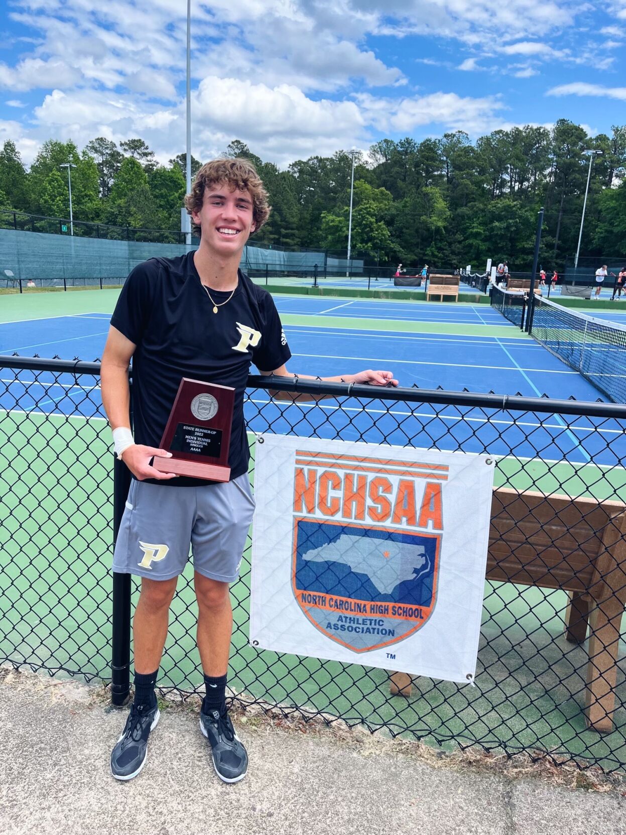Landry Makes History at Tennis States | Sports | thepilot.com