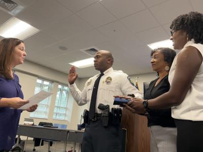 Chavis Sworn in As Aberdeen’s New Chief | News | thepilot.com