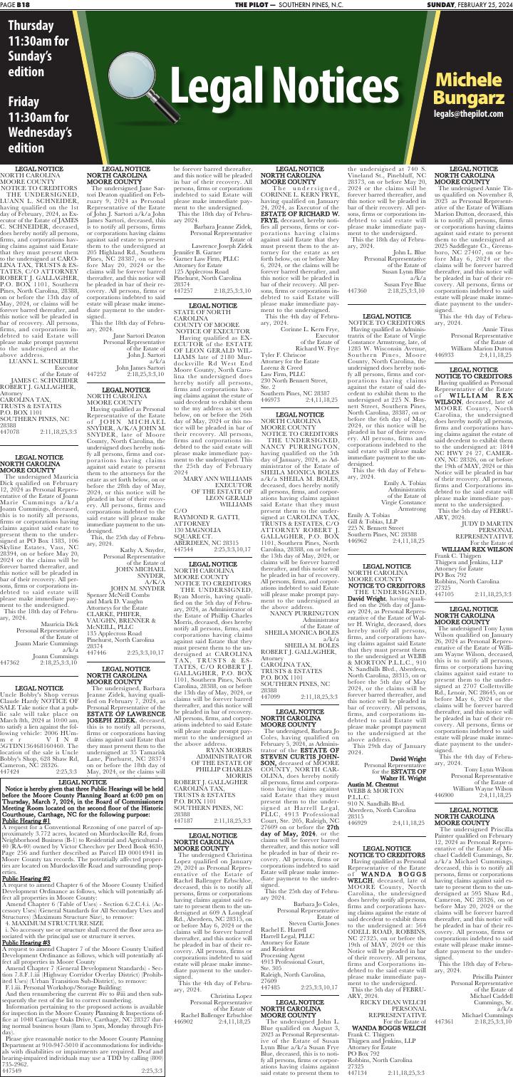 Page B018 | e-Edition | thepilot.com