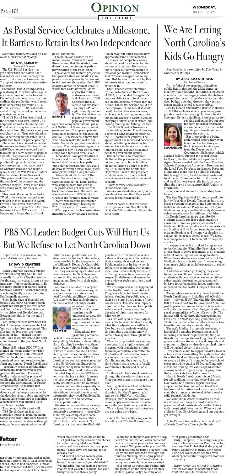 Page B2 | e-Edition | thepilot.com