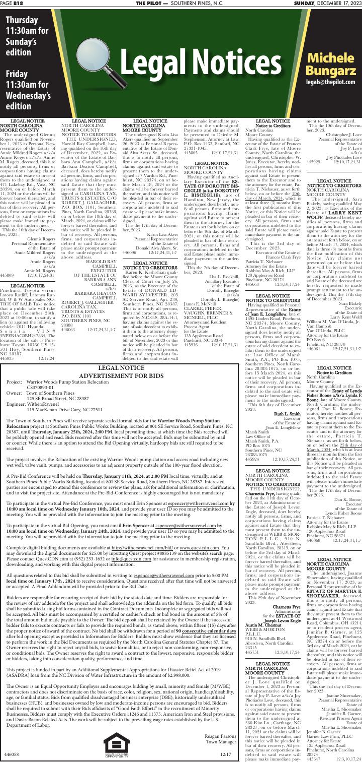 Page B18 | e-Edition | thepilot.com