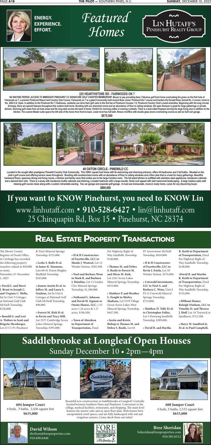 Page A018 | e-Edition | thepilot.com