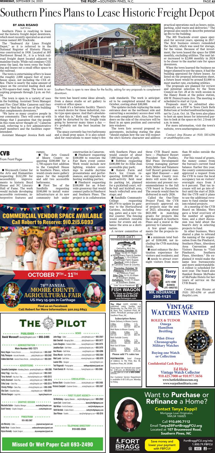 Page A3 | e-Edition | thepilot.com