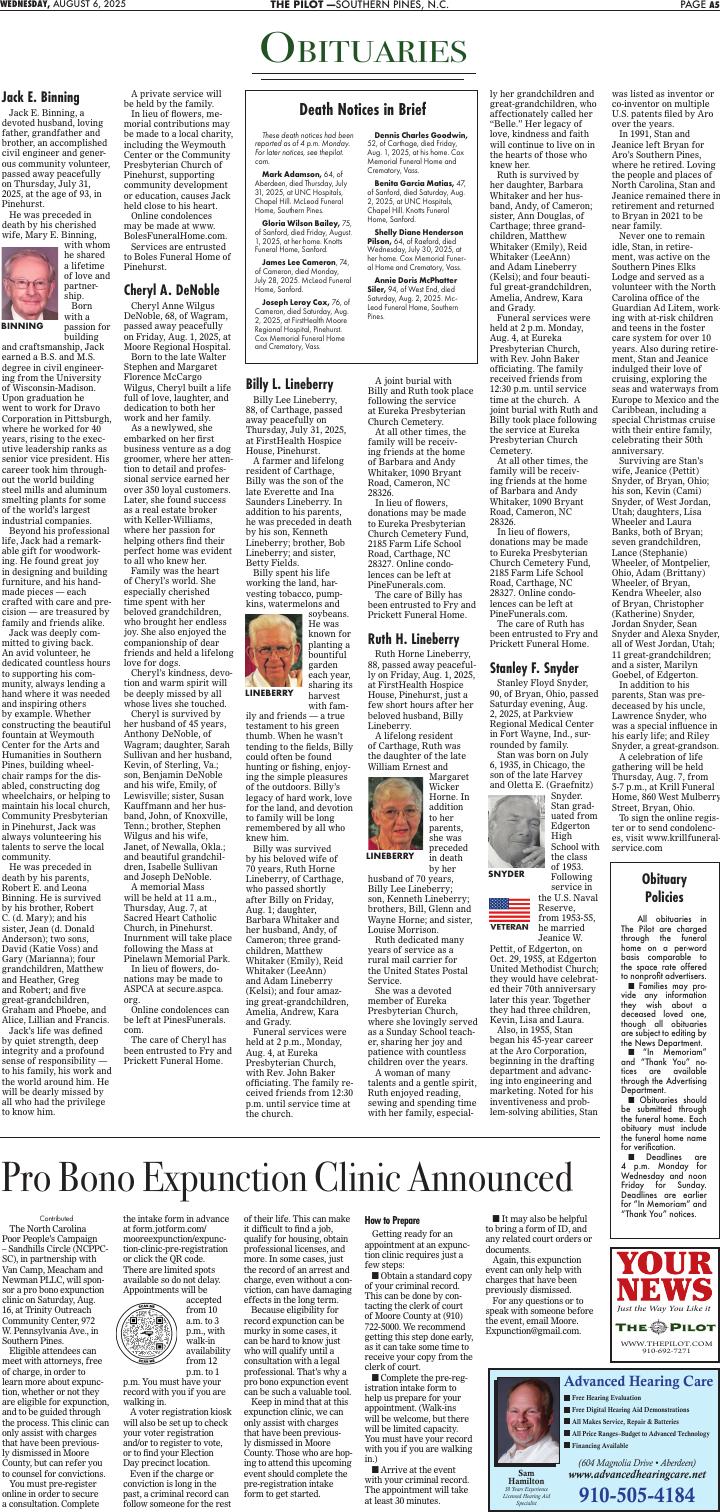 Page A005 | e-Edition | thepilot.com