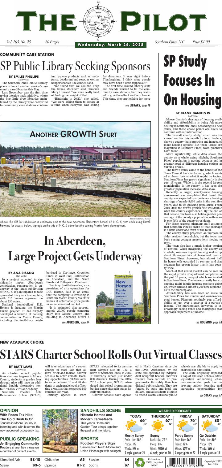 Page A1 | e-Edition | thepilot.com