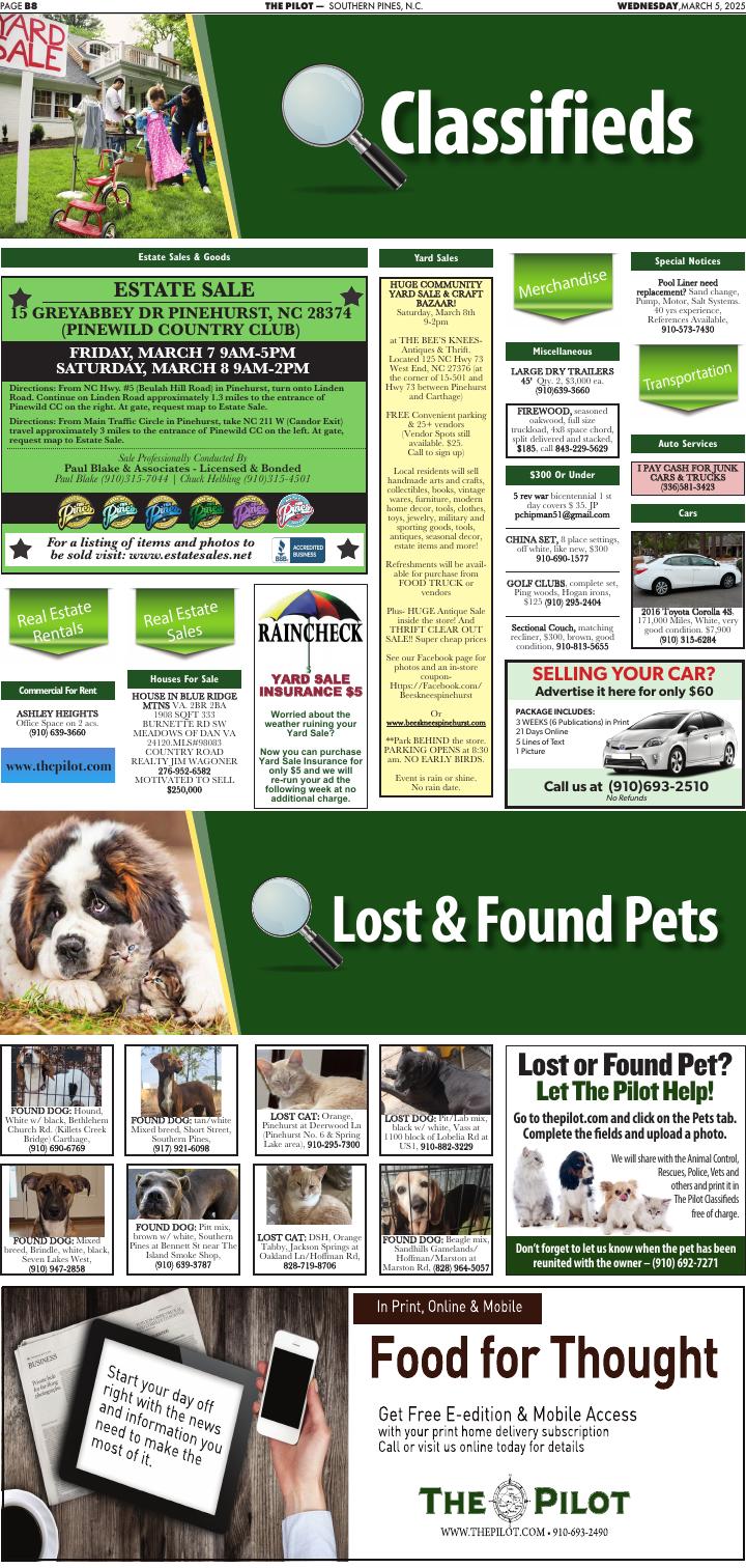 Page B8 | e-Edition | thepilot.com