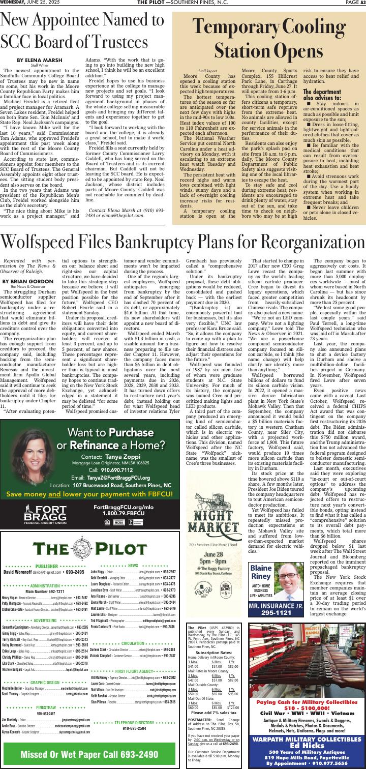 Page A3 | e-Edition | thepilot.com