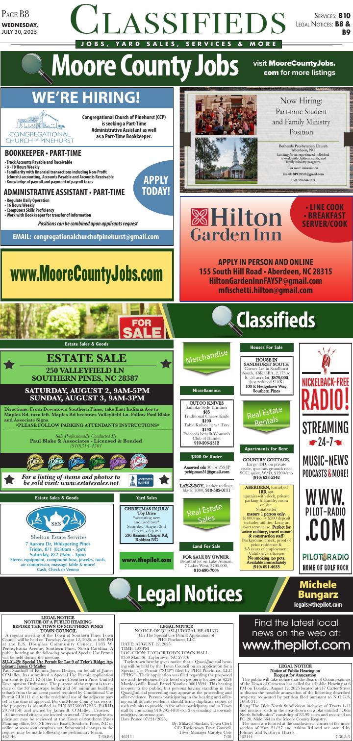 Page B8 | e-Edition | thepilot.com