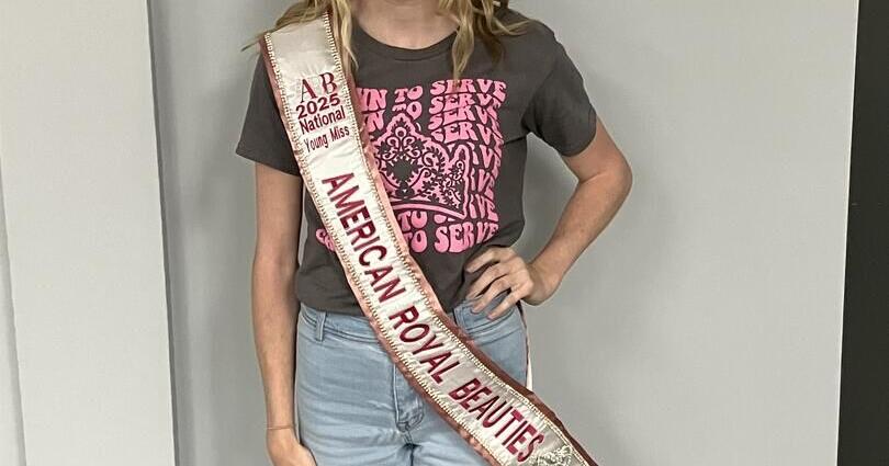 Carissa Faulstich crowned 2025 North American Young Miss at American ...