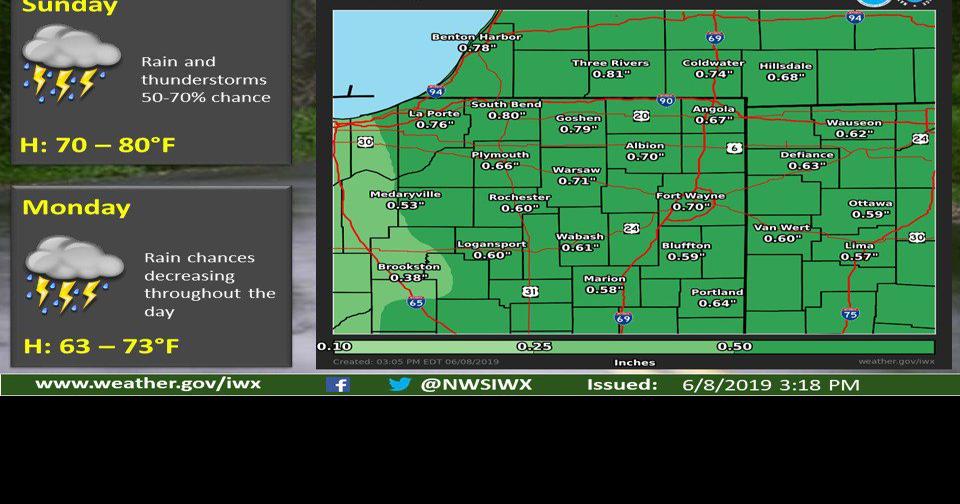 Get ready for rain Sunday and going into Monday | News | thepilotnews.com