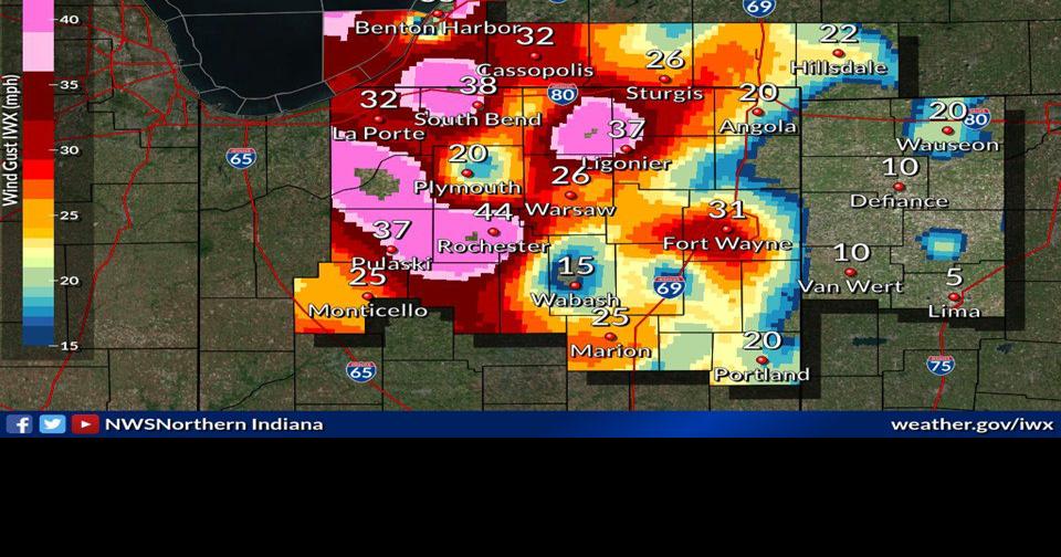NWS: Wind gusts up to 50 mph through this evening | News | thepilotnews.com