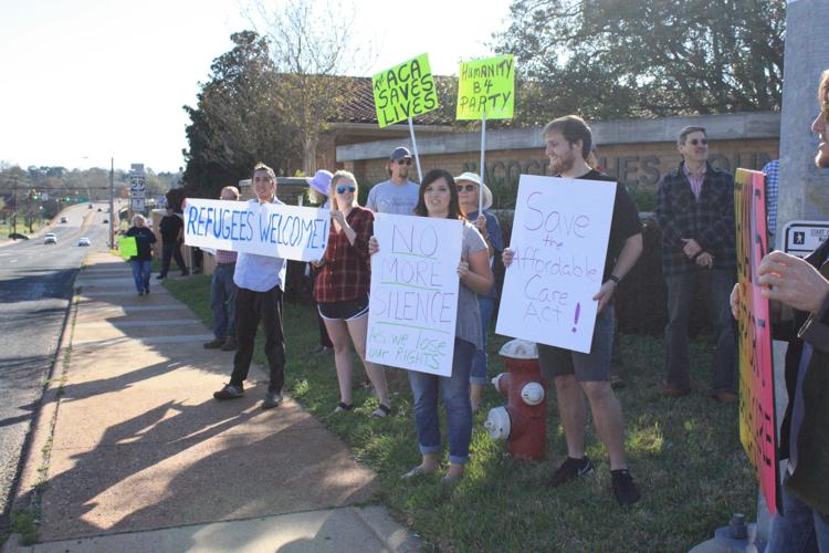 SFA Students Protest ACA | News | thepinelog.com