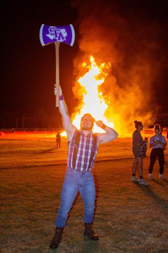SFA homecoming bonfire celebration | | thepinelog.com