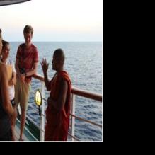 Monk Visits SAS, Shares Beliefs | Opinion | thepinelog.com