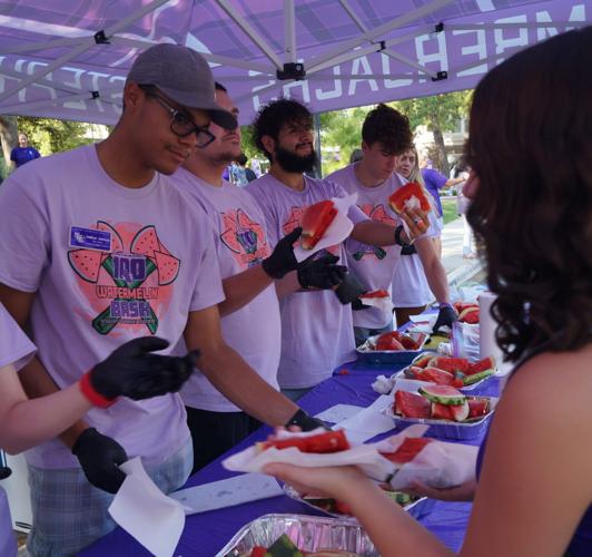 SGA celebrates watermelon bash at 100 year birthday | | thepinelog.com