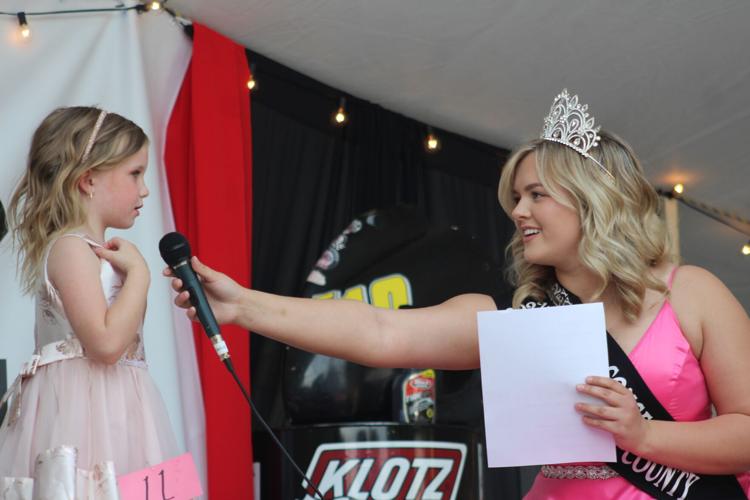 Churubusco's young ladies take part in Miss Turtle Days program ...