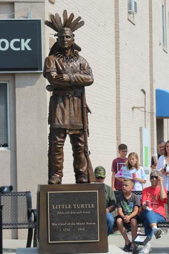 Churubusco memorializes life and impact of Miami chief in new statue ...