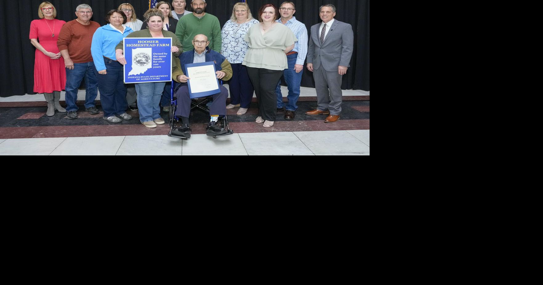 Koeneman, Rupley farms honored with centennial Hoosier Homestead Awards ...