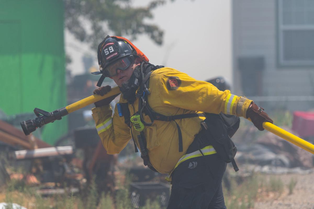 Wind-driven fire forces evacuations in Oakley | News | thepress.net