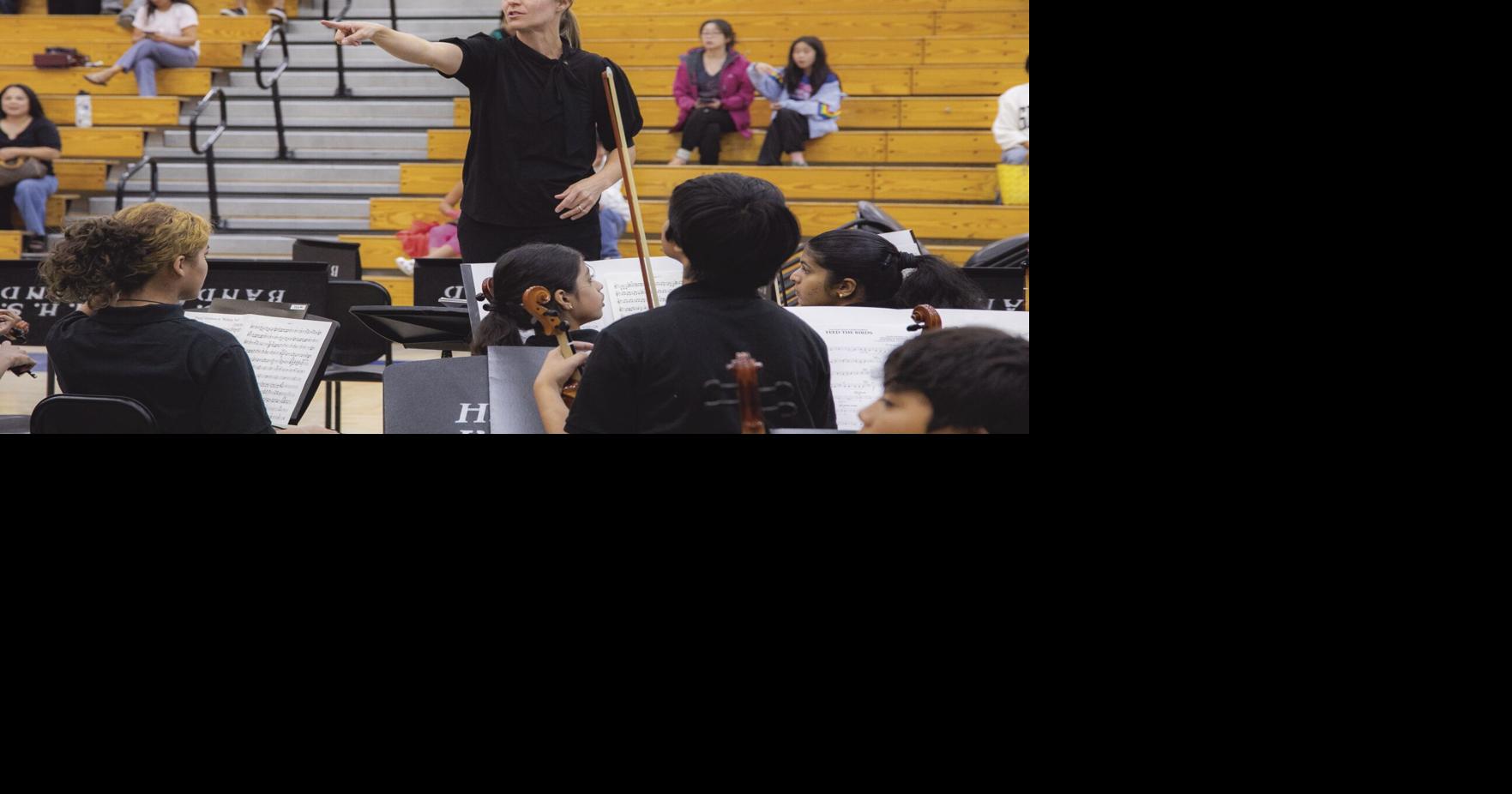 [Photos] Middle school orchestra hits the big time | Multimedia ...