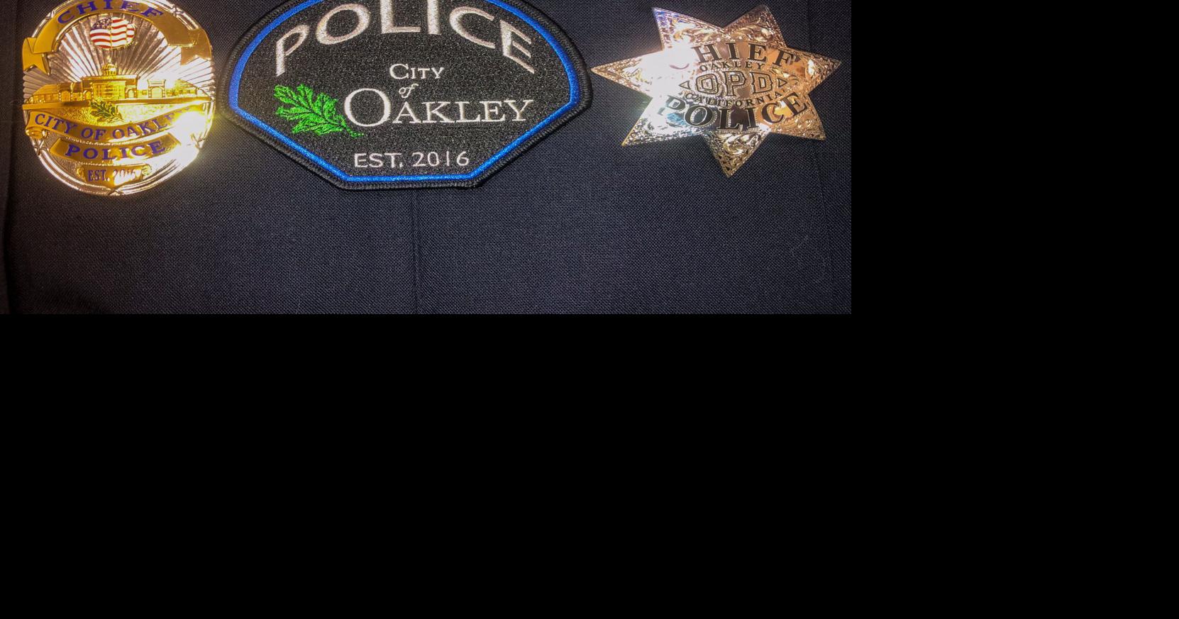 Oakley police reveal new badges as part of celebrating city’s 25th ...