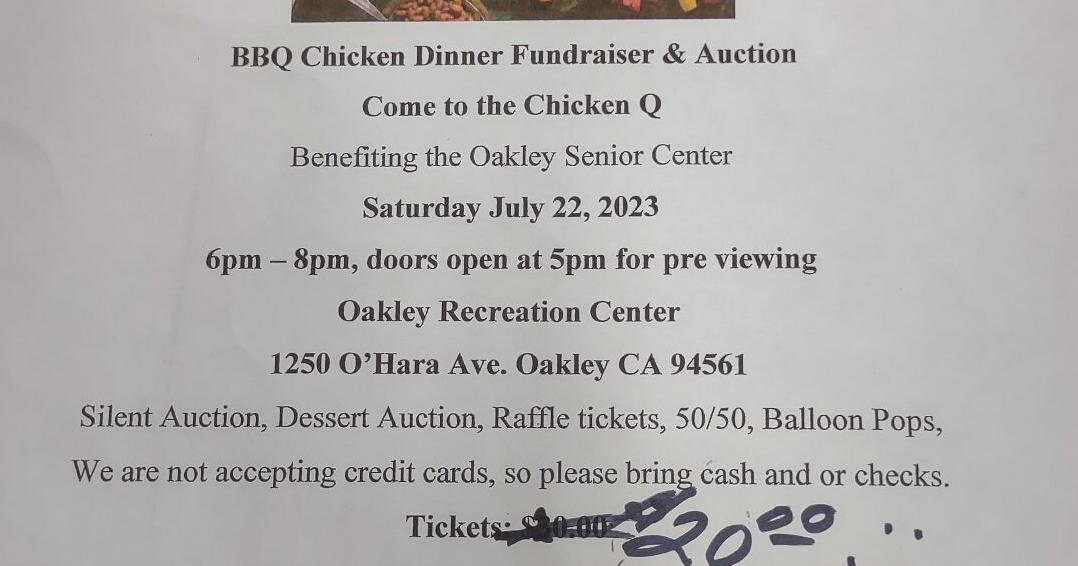 Chicken Fundraiser | | thepress.net