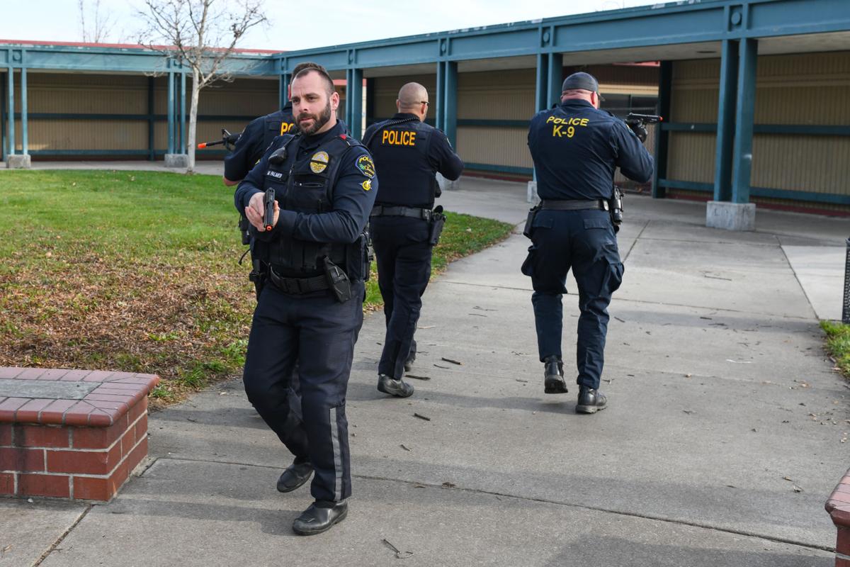 Oakley Police Department holds active-shooter training on school campus ...