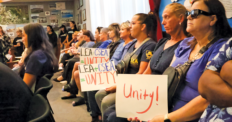 LUHSD teachers, staff demand higher raises | News | thepress.net
