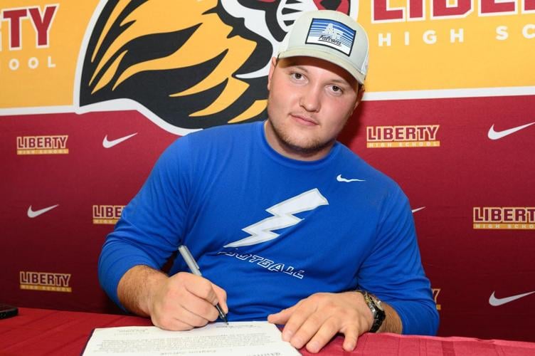 Liberty High School football stars sign letters of intent | Sports ...