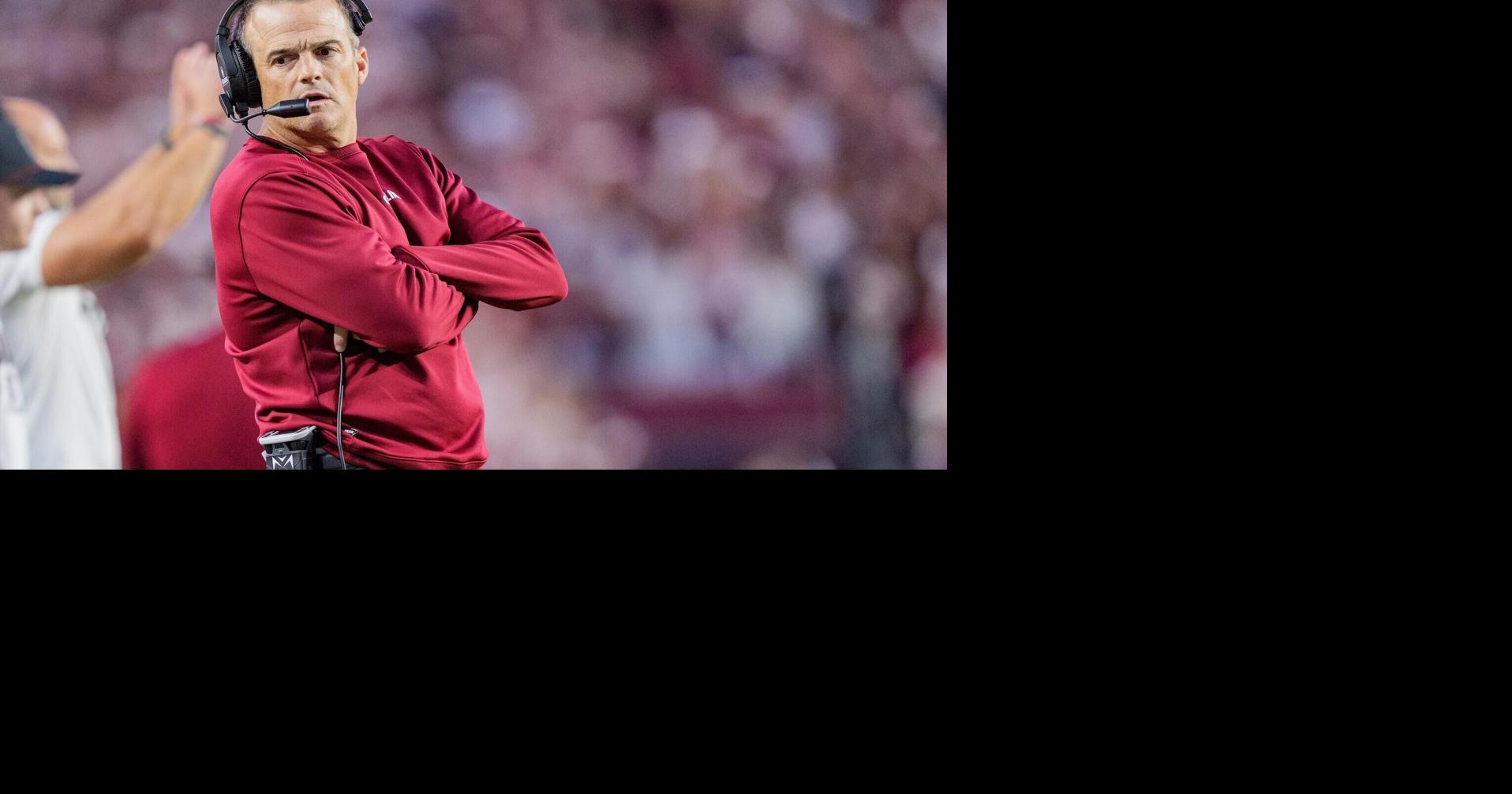 South Carolina coach Shane Beamer recaps Gamecocks' historic collapse ...