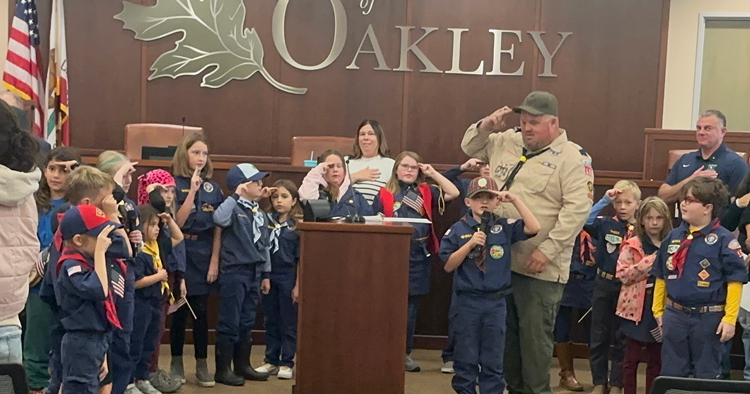 Oakley honors local veterans at indoor ceremony | Features | thepress.net