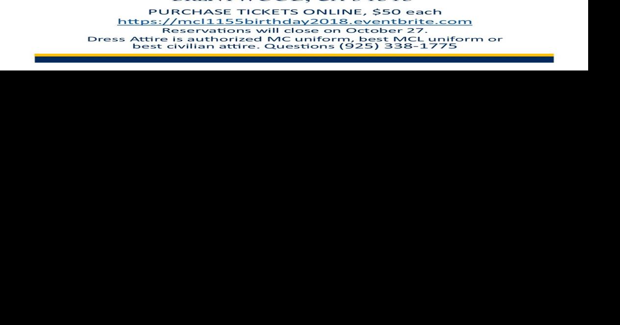 Marine Corps 243rd Birthday Ball Flyer | | thepress.net