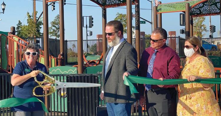 Ceremony christens new playground in Oakley | City Planning | thepress.net