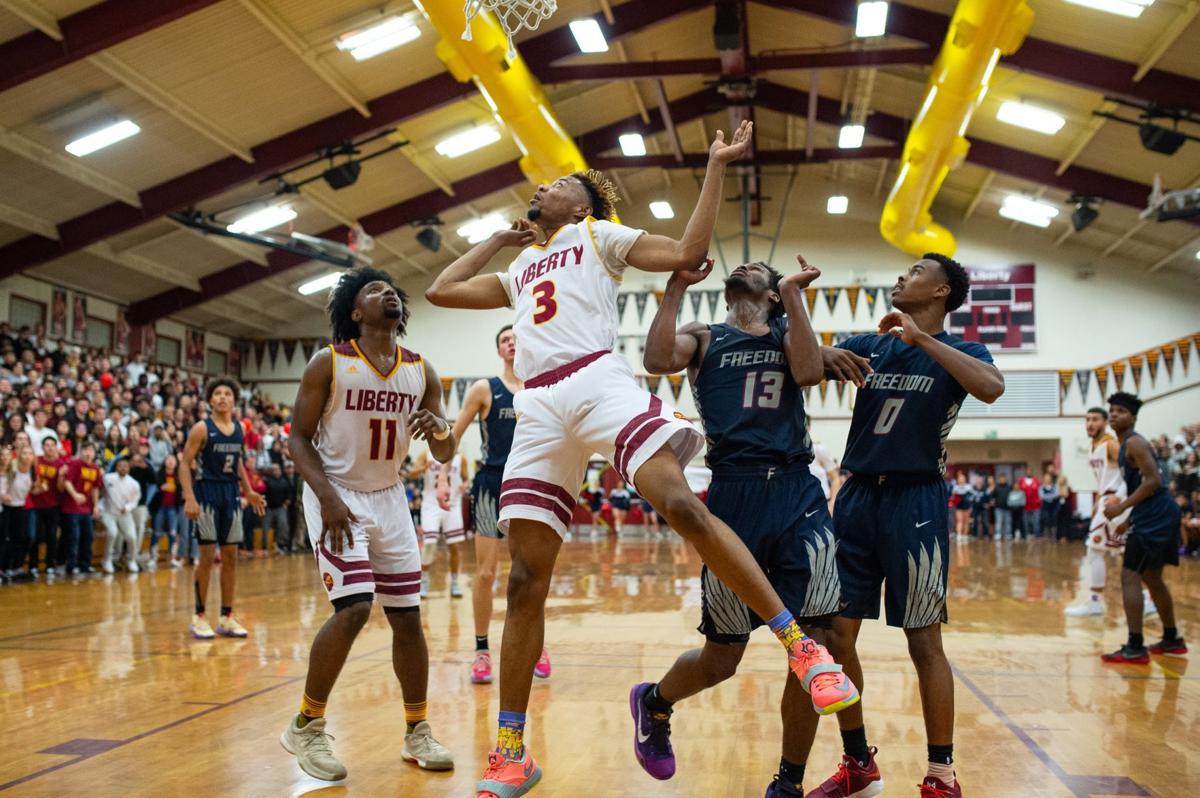 Freedom High School girls' basketball team, Liberty High School boys ...