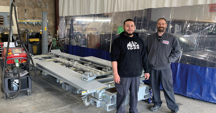 Casey’s Auto Body in Brentwood receives certification to work on Teslas ...