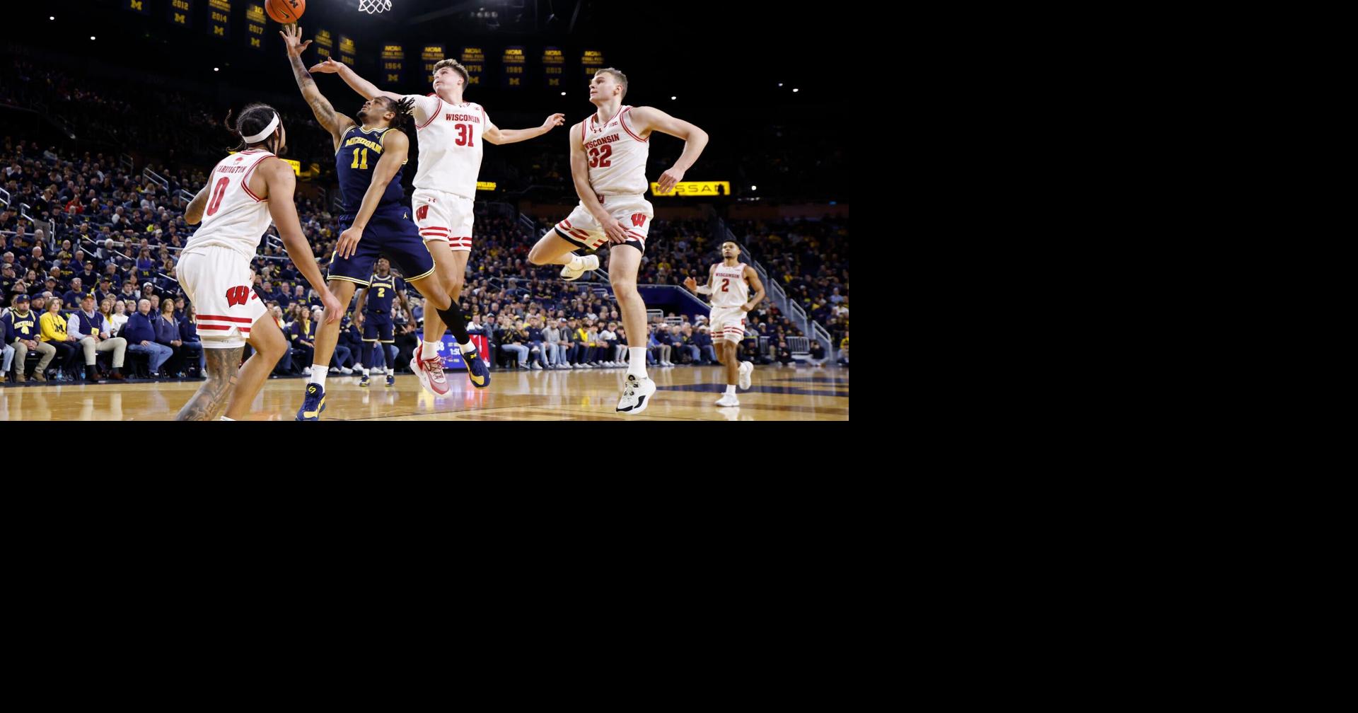Wisconsin shocks Michigan as Badgers' road win gives No. 2 Wolverines ...