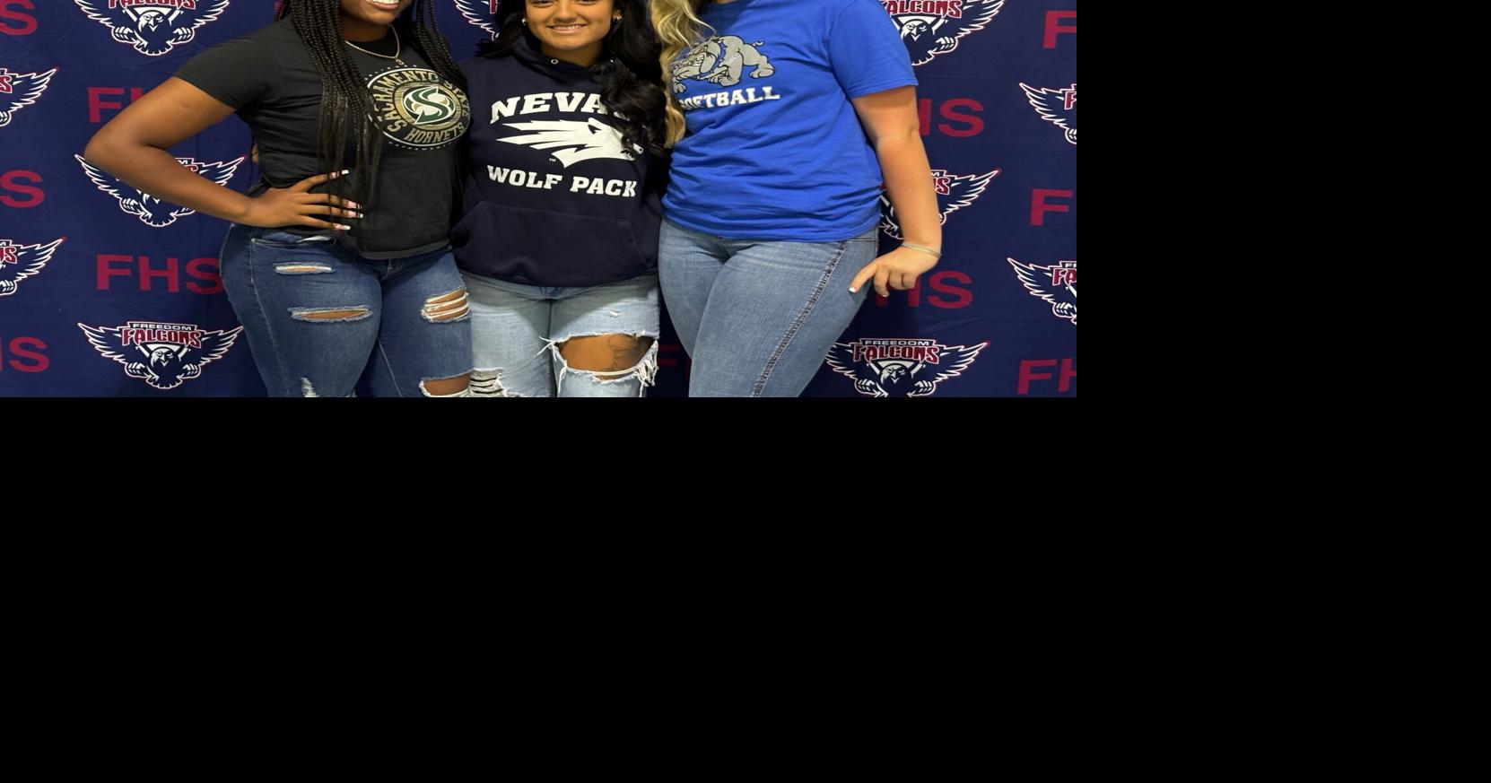 Three Freedom softball players sign national letters of intent | Sports ...