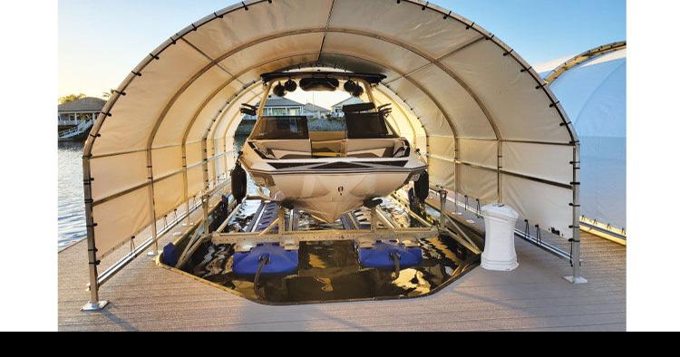 SlipSki sells custom boat slip covers to Delta customers | Commerce ...