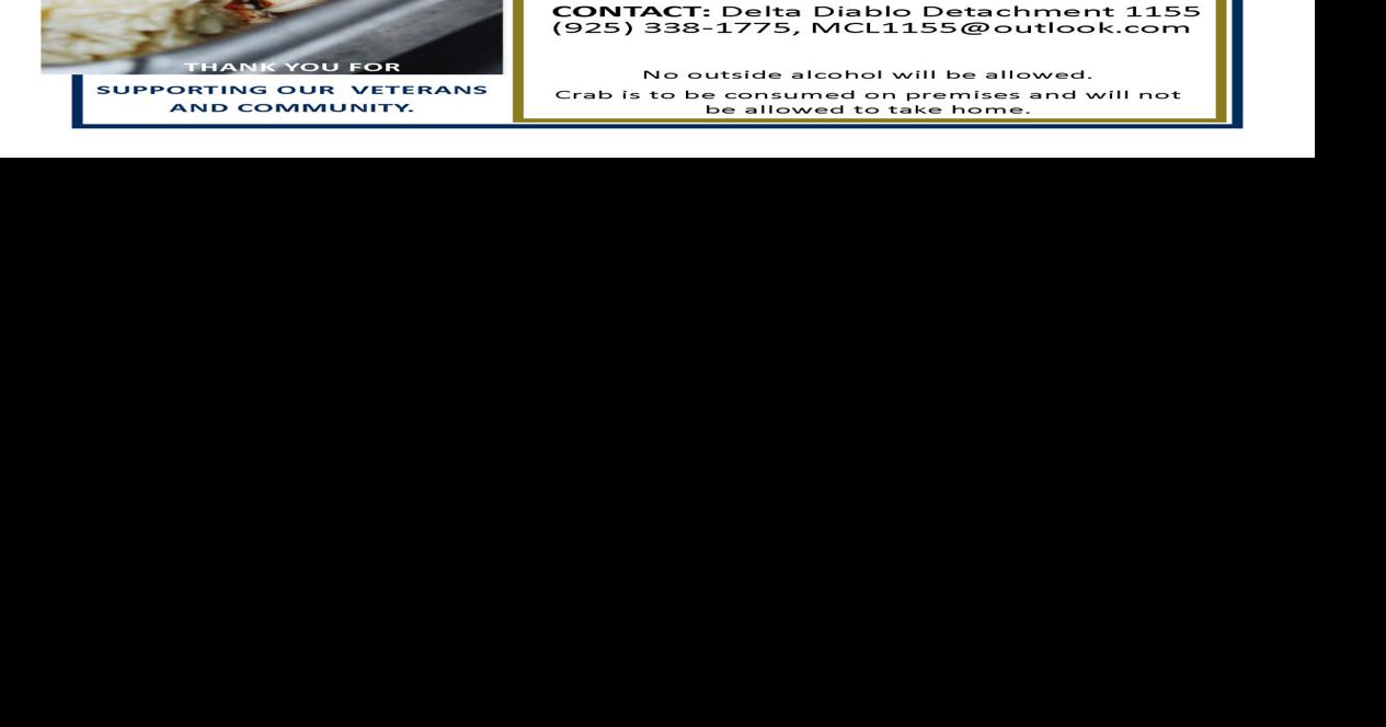 Marine Corps League, Delta Diablo Detachment 1155, Annual Crab Feed ...