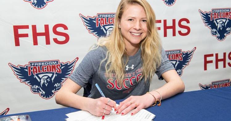 Kaytlin Brinkman goes from Falcon to Gael | Sports | thepress.net