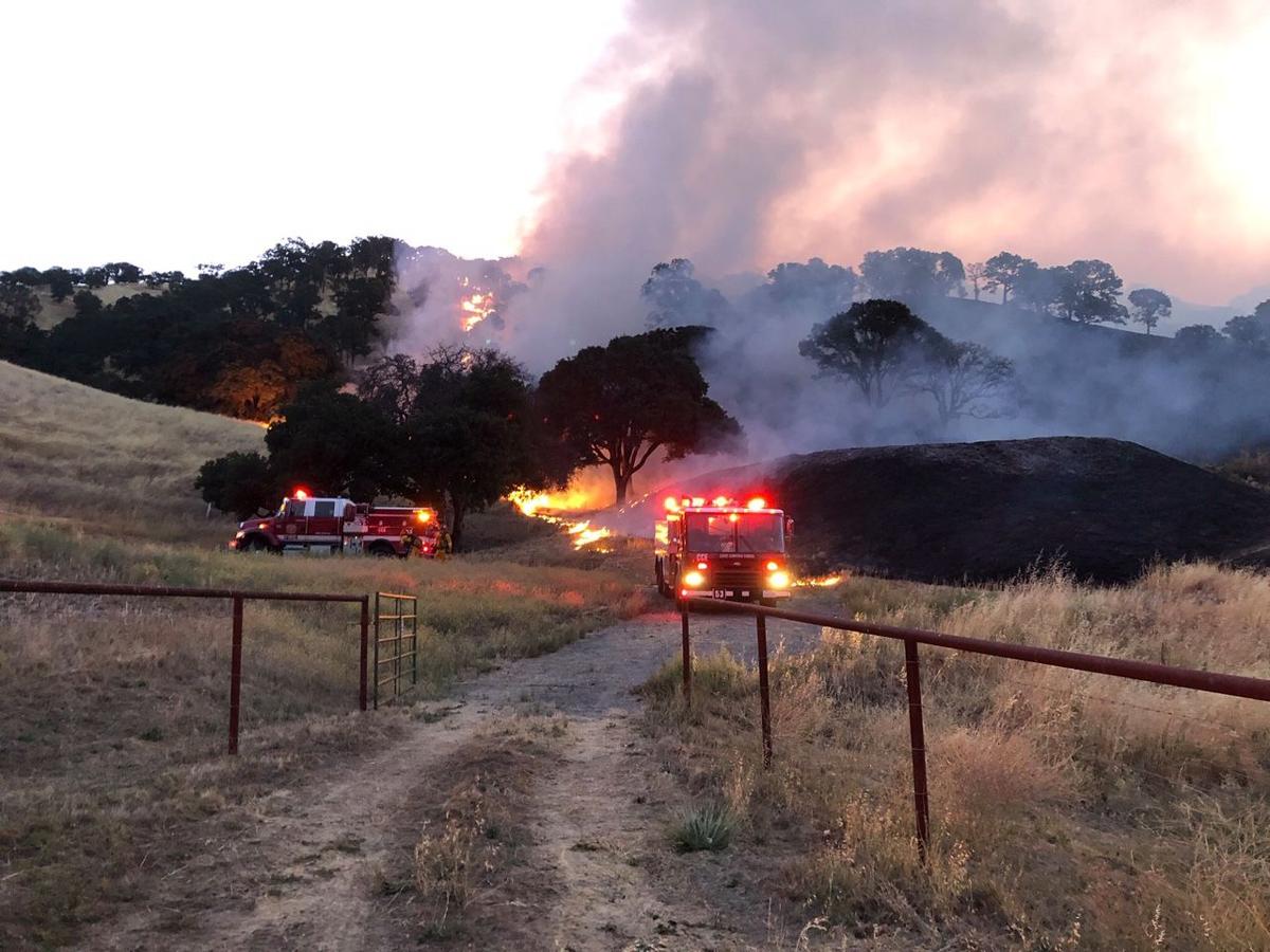 Firefighters battling multiple fires on Marsh Creek Road | News ...