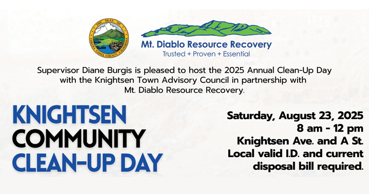 Knightsen Community Clean-up Day set for Aug. 23 | News | thepress.net