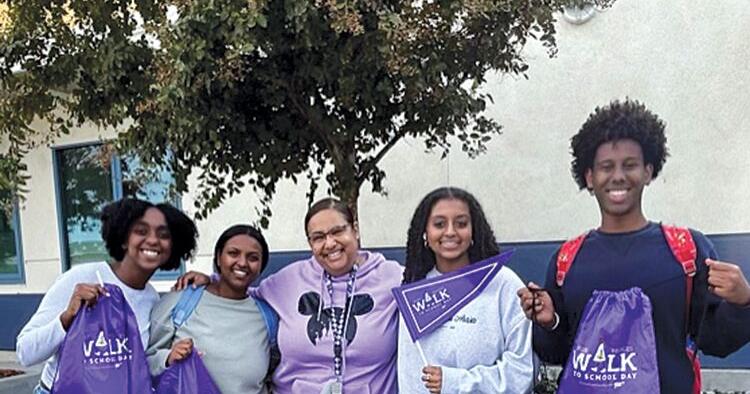 [Photos] A walk to remember: Heritage students honor Ruby Bridges’ day ...