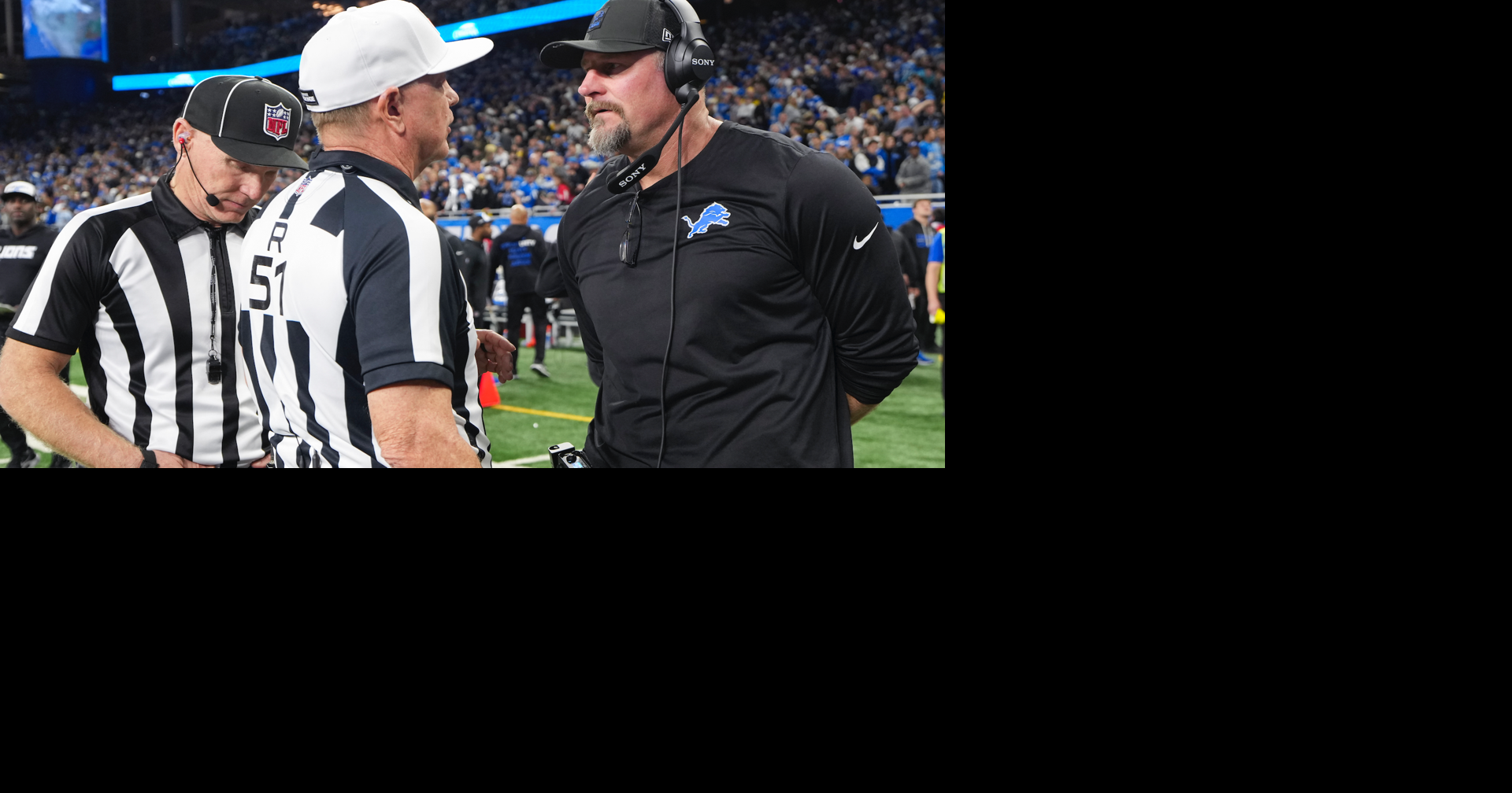 Dan Campbell comments on controversial pass interference calls after ...