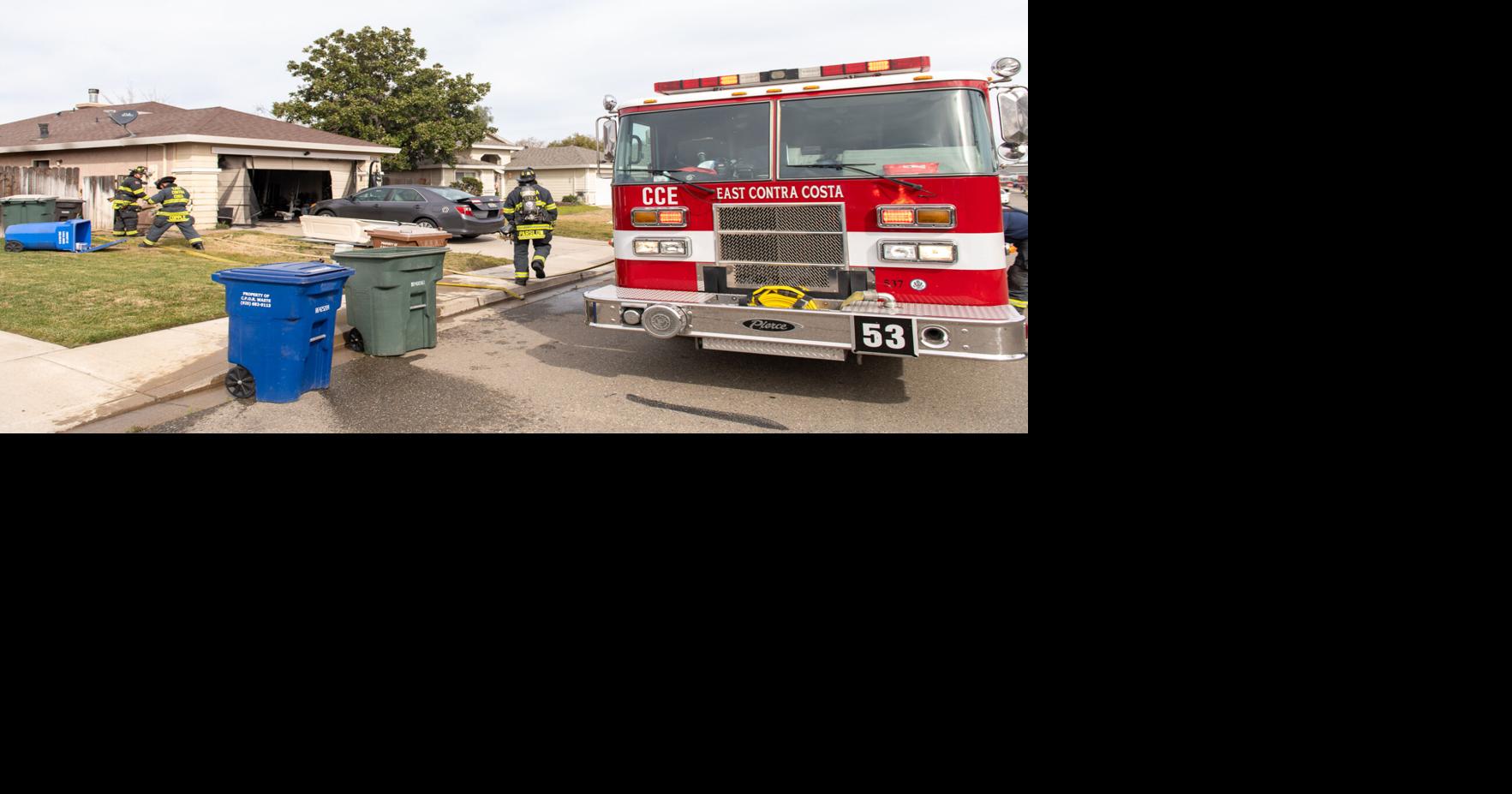 Oakley garage fire sends 1 to hospital | Oakley | thepress.net