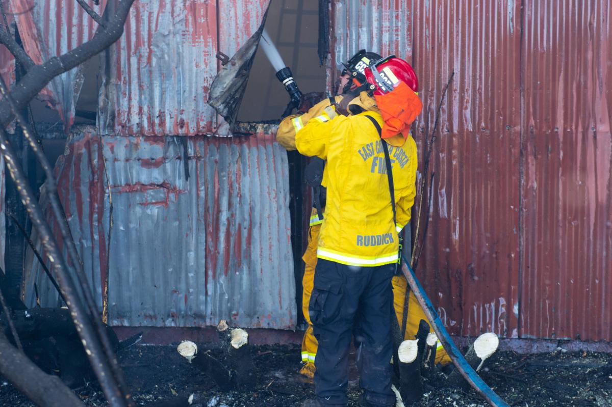 [Photos] Multi-structure fire in Byron | Slideshows | thepress.net