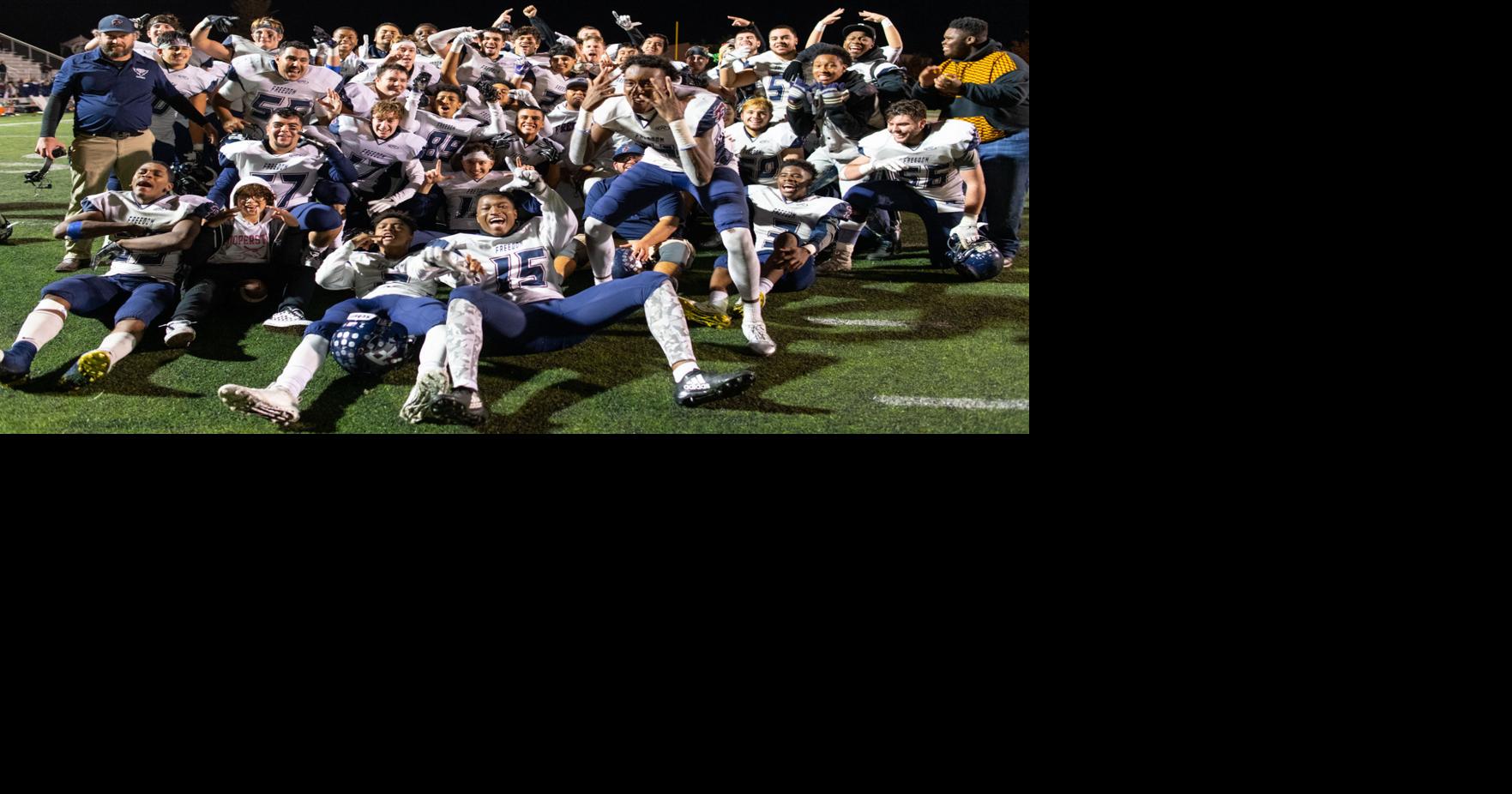 Freedom High School football team advances to North Coast Section ...