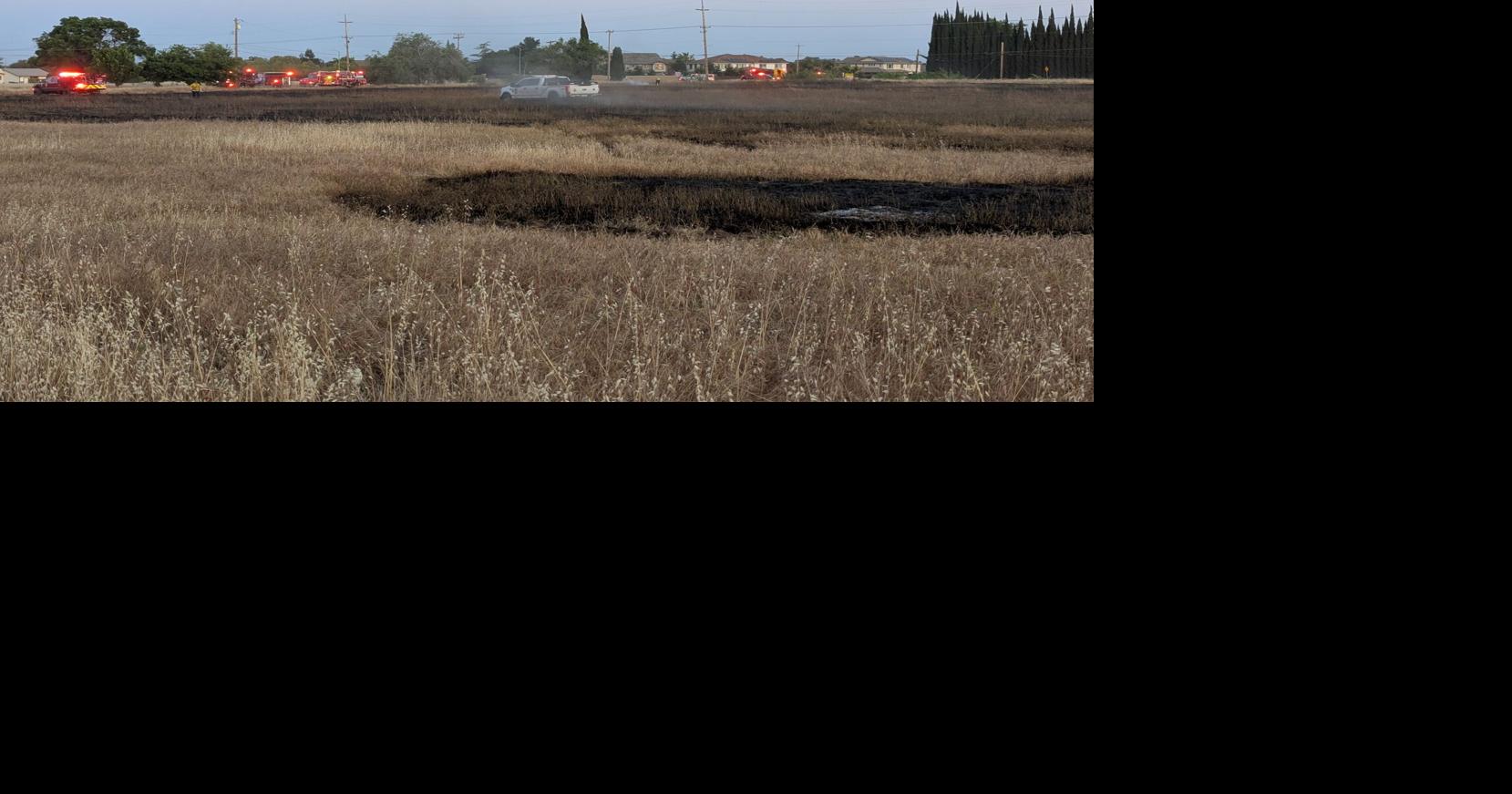 Brush fire breaks out between Lone Tree Way and Bonnie Lane, but does ...