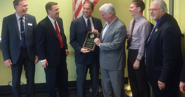 Assemblymember Jim Frazier honored by veterans | News | thepress.net