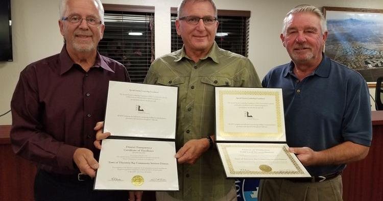 Town of Discovery Bay Community Services District board receives honors ...